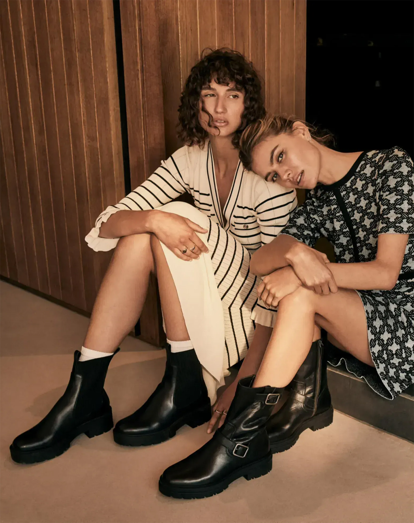 Man walking to a marooned boat